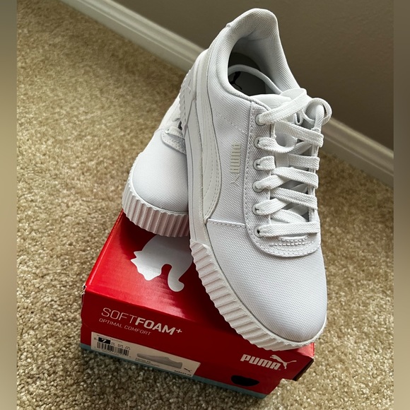 Puma | Shoes | Puma Carina Cv Soft Foam Sneakers Womens | Poshmark